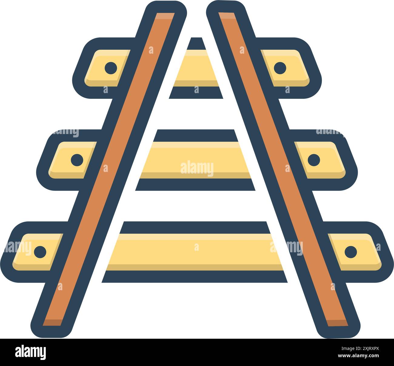 Icon for railroad,rail line Stock Vector Image & Art - Alamy