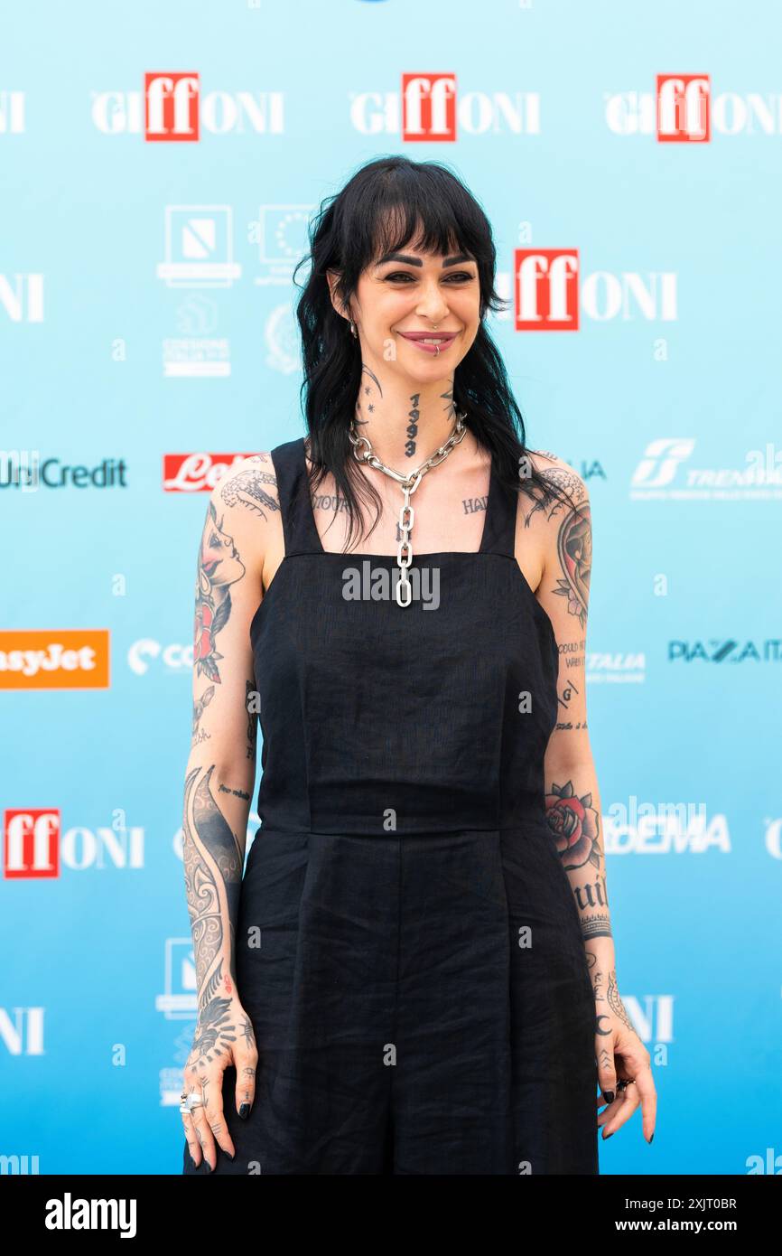 Giffoni Valle Piana, Salerno, Italy. 20th July, 2024. Italian writer ...