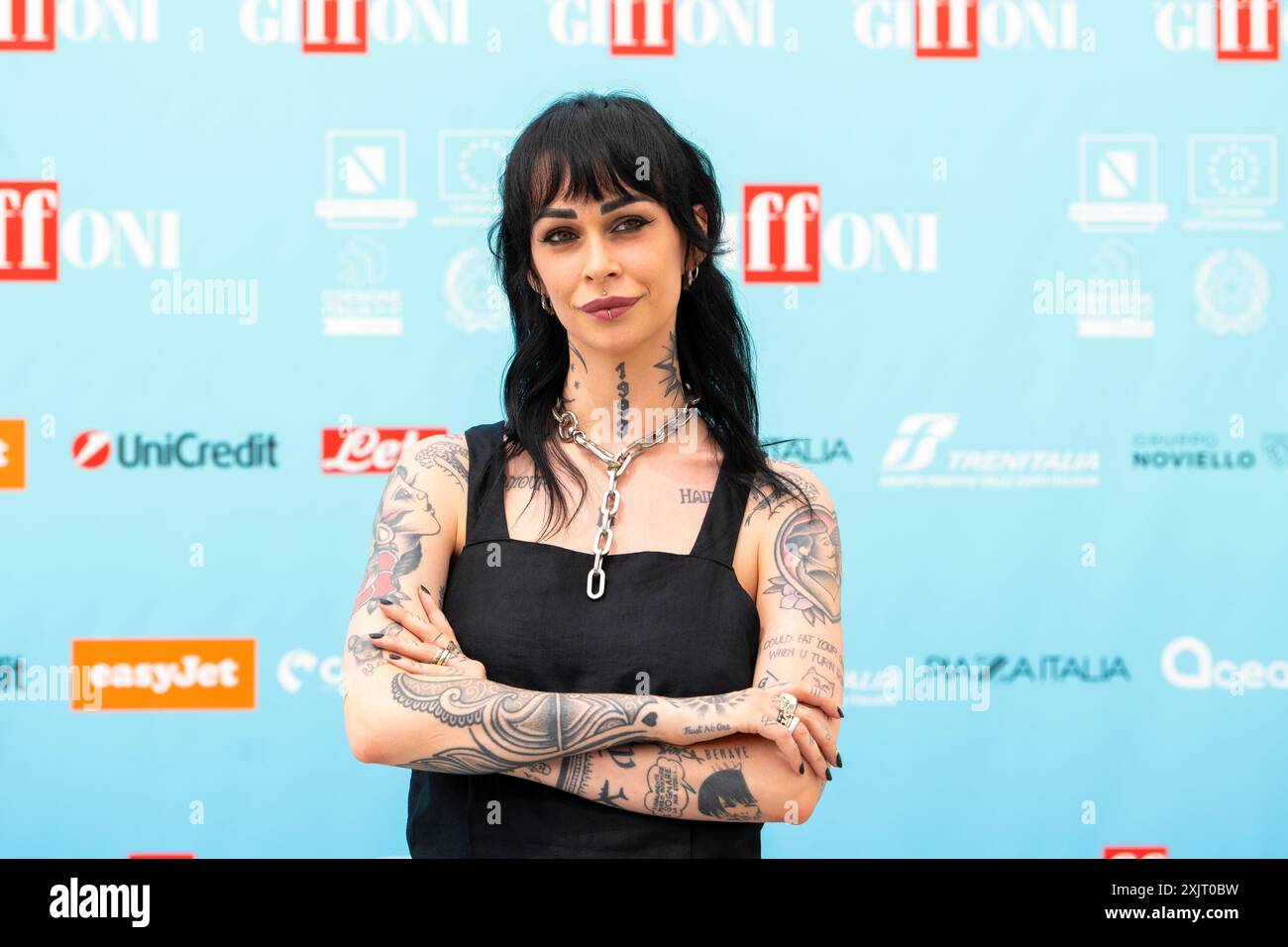 Giffoni Valle Piana, Salerno, Italy. 20th July, 2024. Italian writer ...