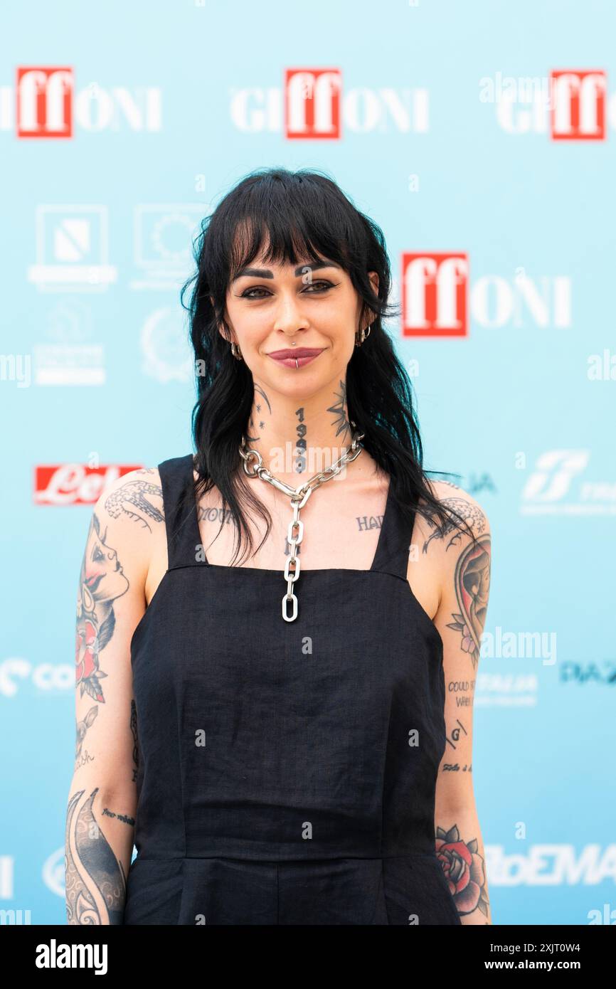 Giffoni Valle Piana, Salerno, Italy. 20th July, 2024. Italian writer ...