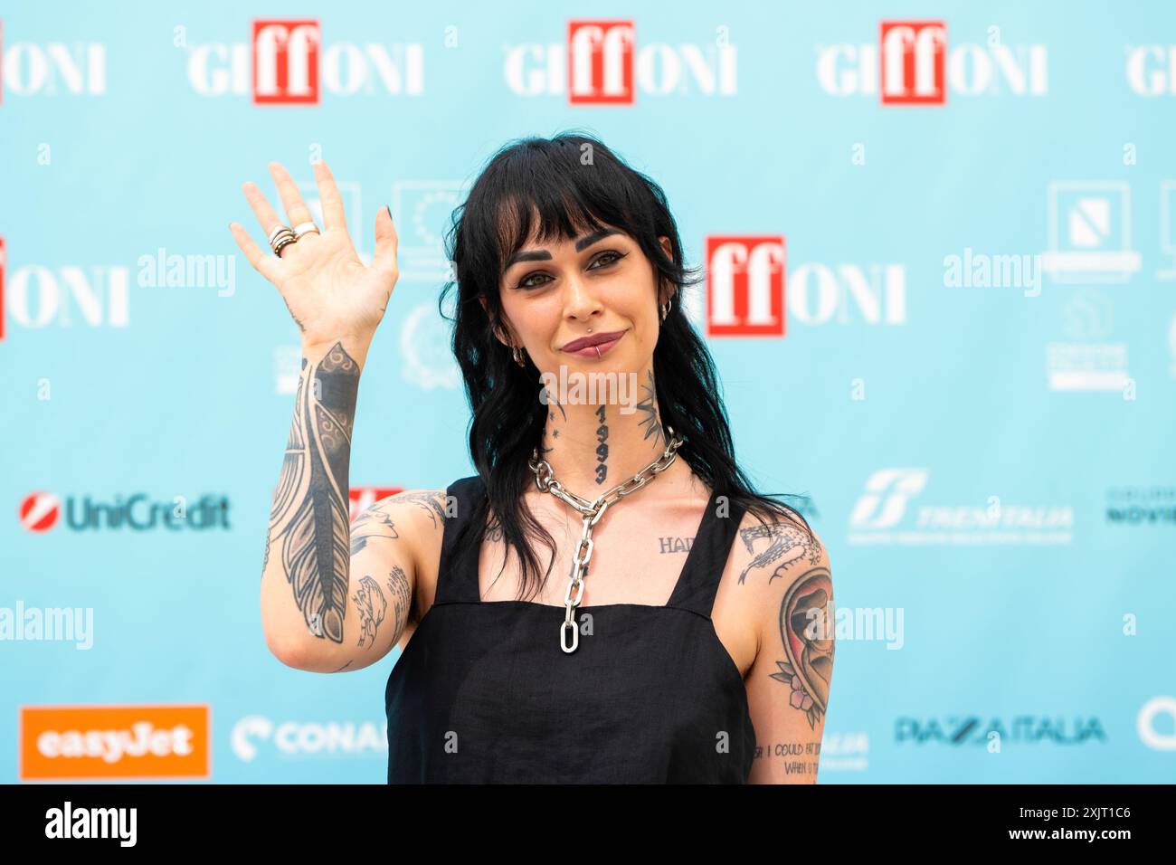 Giffoni Valle Piana, Salerno, Italy. 20th July, 2024. Italian writer ...