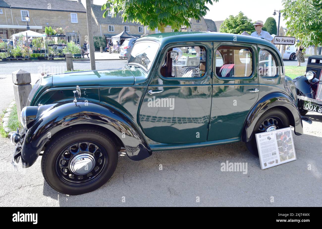 Broadway, Cotswold, England - 9th September 2023:Morris 8 Series E in ...