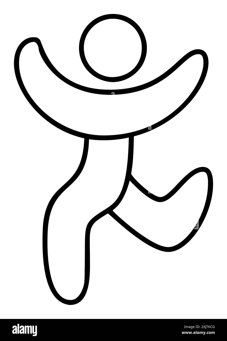 Person icon movement Black and White Stock Photos & Images - Alamy