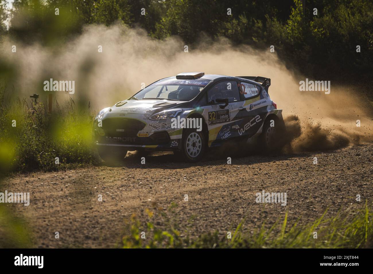 32 CREIGHTON William, REGAN Liam, Ford Fiesta Mk II Rally2,action ...