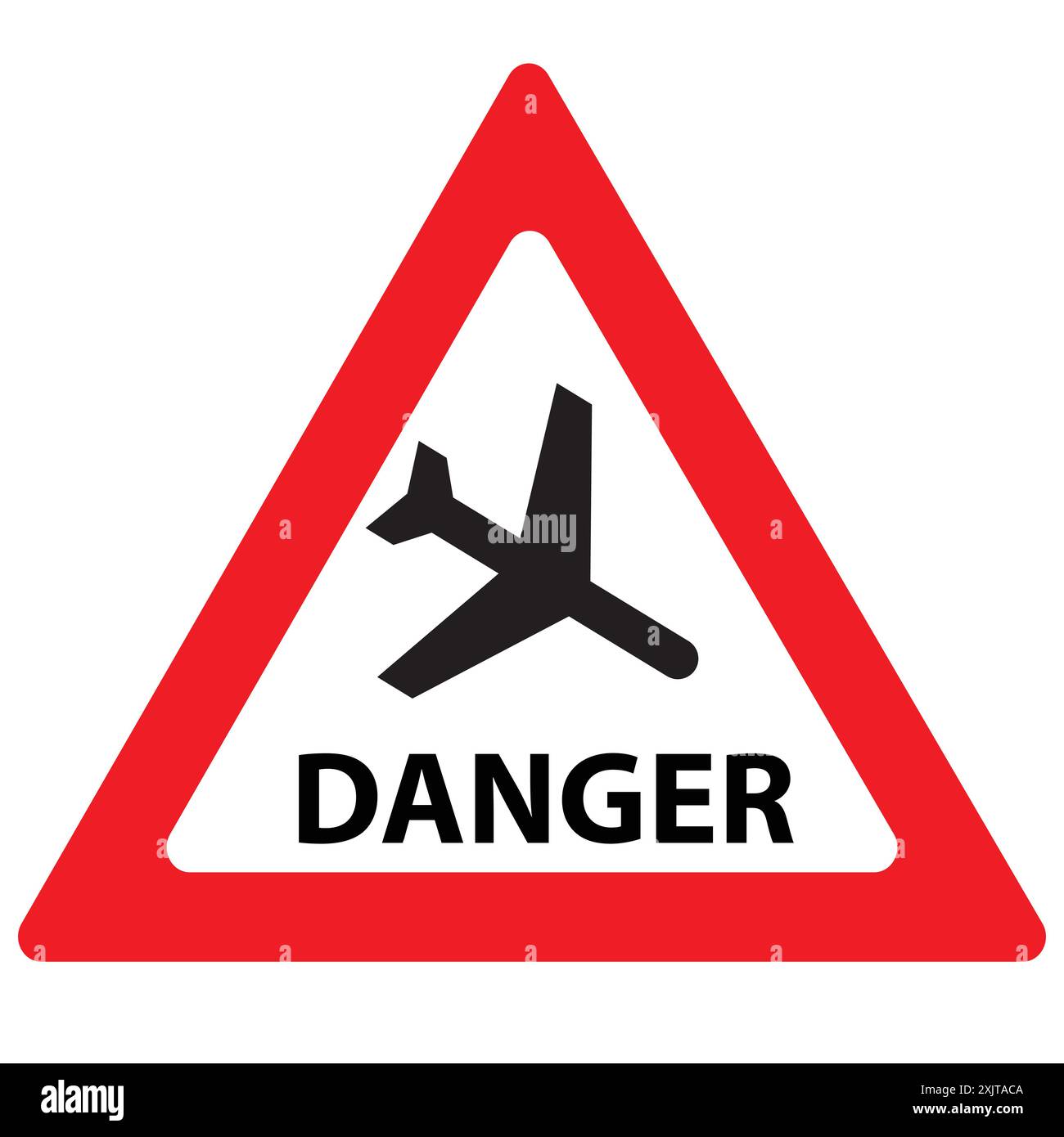 Black triangle aircraft Stock Vector Images - Alamy