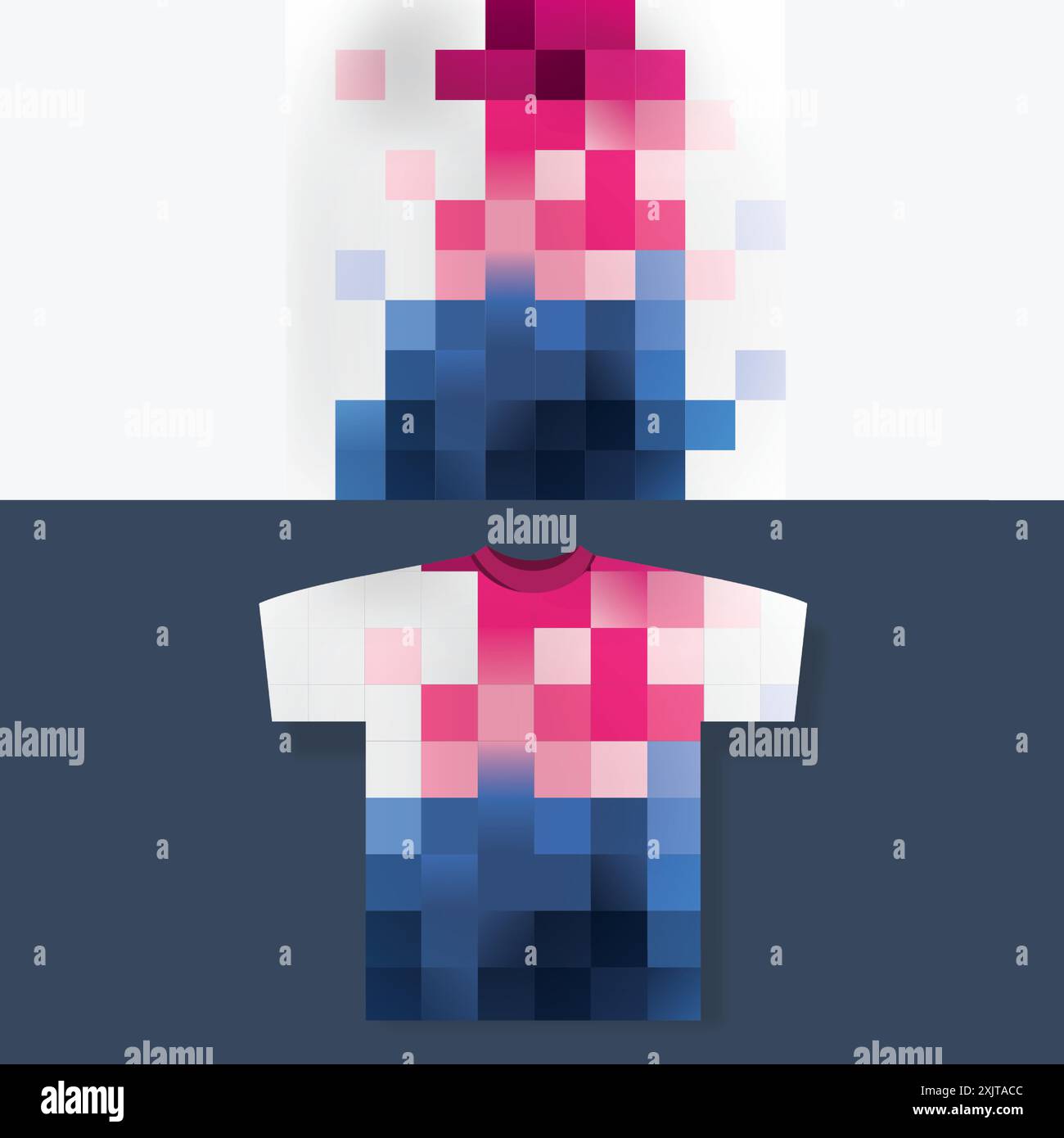 Checked checkered shirt Stock Vector Images - Alamy