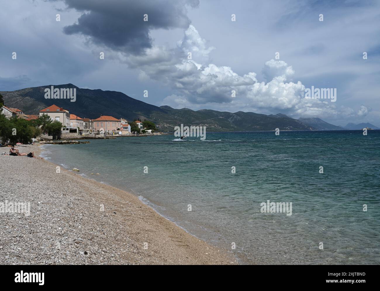 Orebic beach Croatia Stock Photo - Alamy Orebic beach Croatia Stock Photo - Alamy