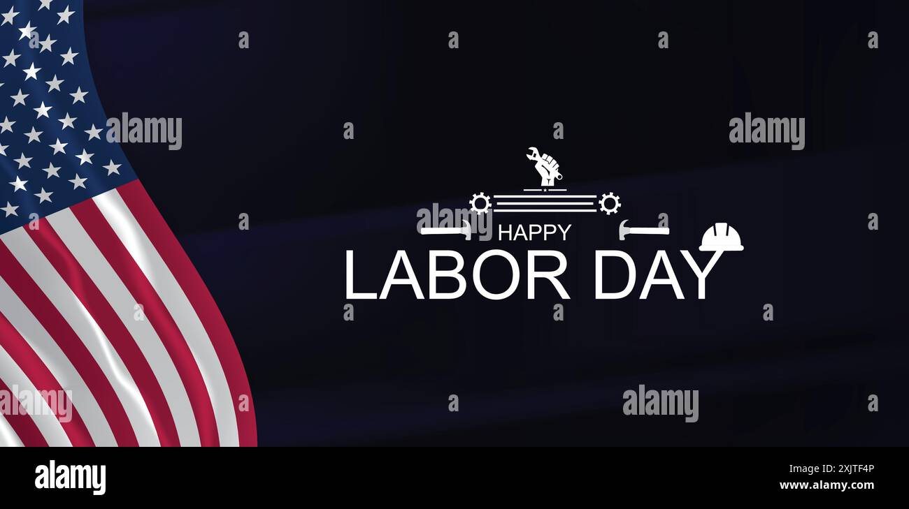 Workers in labor day Stock Vector Images - Alamy