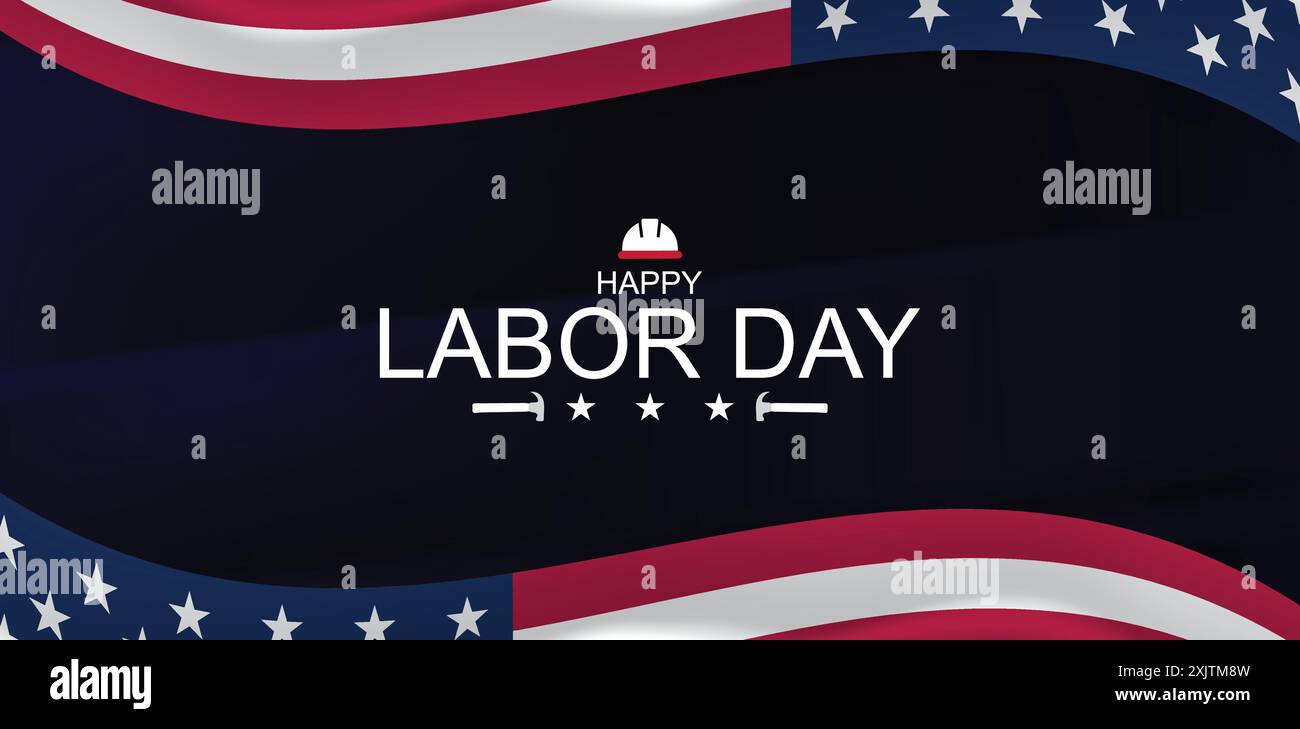 Labor Day Appreciation Recognizing the Backbone of America Stock Vector ...