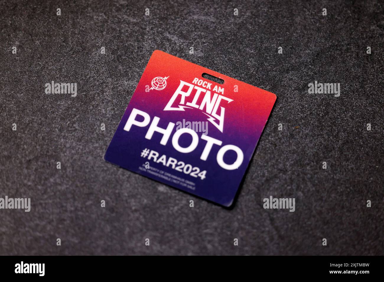 Ein Photopass, wie er für eine Foto-Akkreditierung bei ...