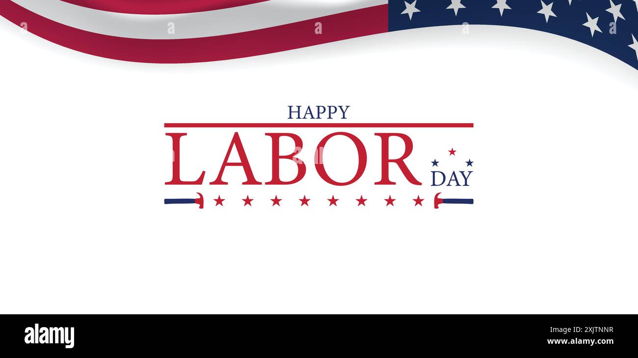 Labor Day Appreciation Recognizing the Backbone of America Stock Vector ...