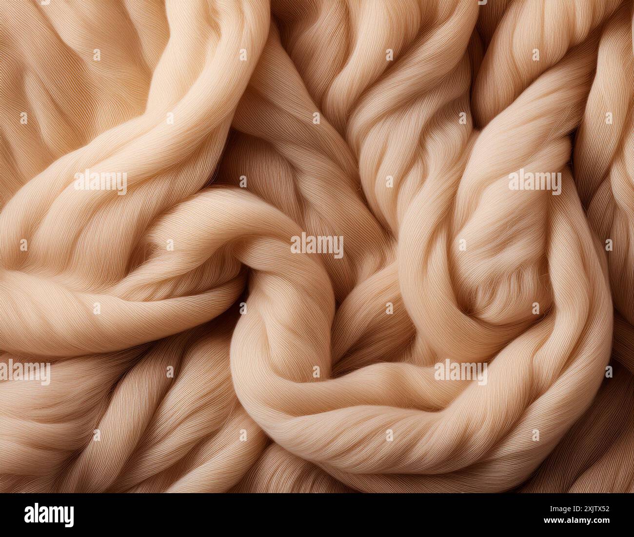 Warm Beige Wool Texture Background with Thick, Textured Surface Concept ...