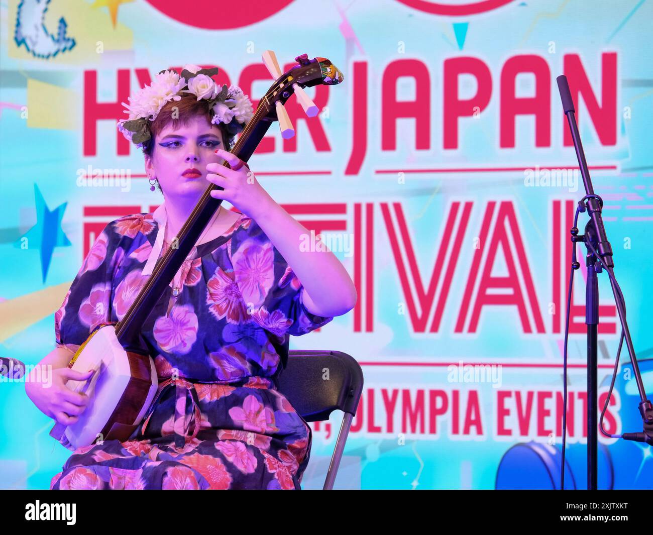 London, UK, 19th July, 2024. Hyper Japan held at the Olympia Exhibition ...