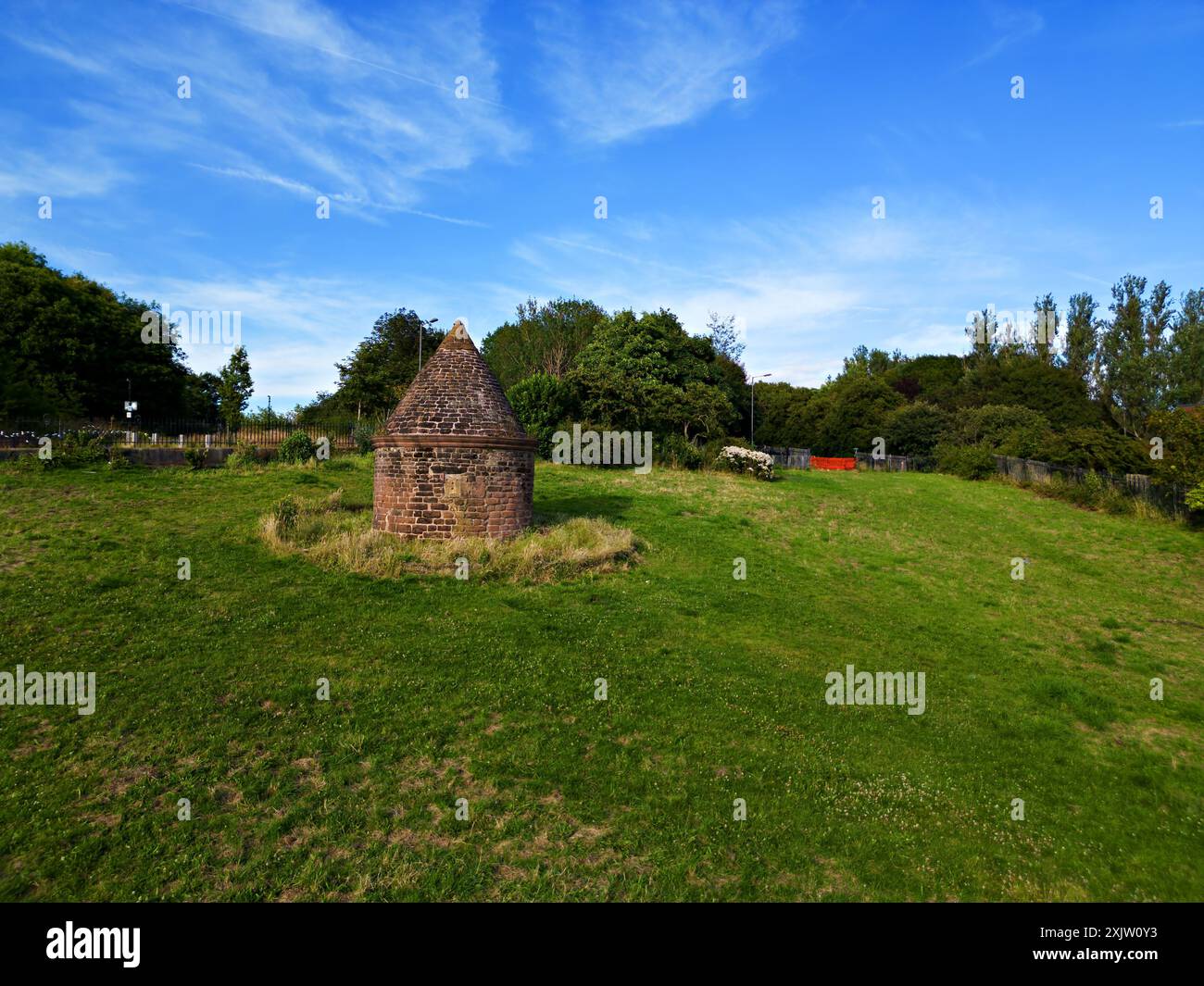 Aerial view of Everton Lock Up also known as Prince Rupert's Tower or ...