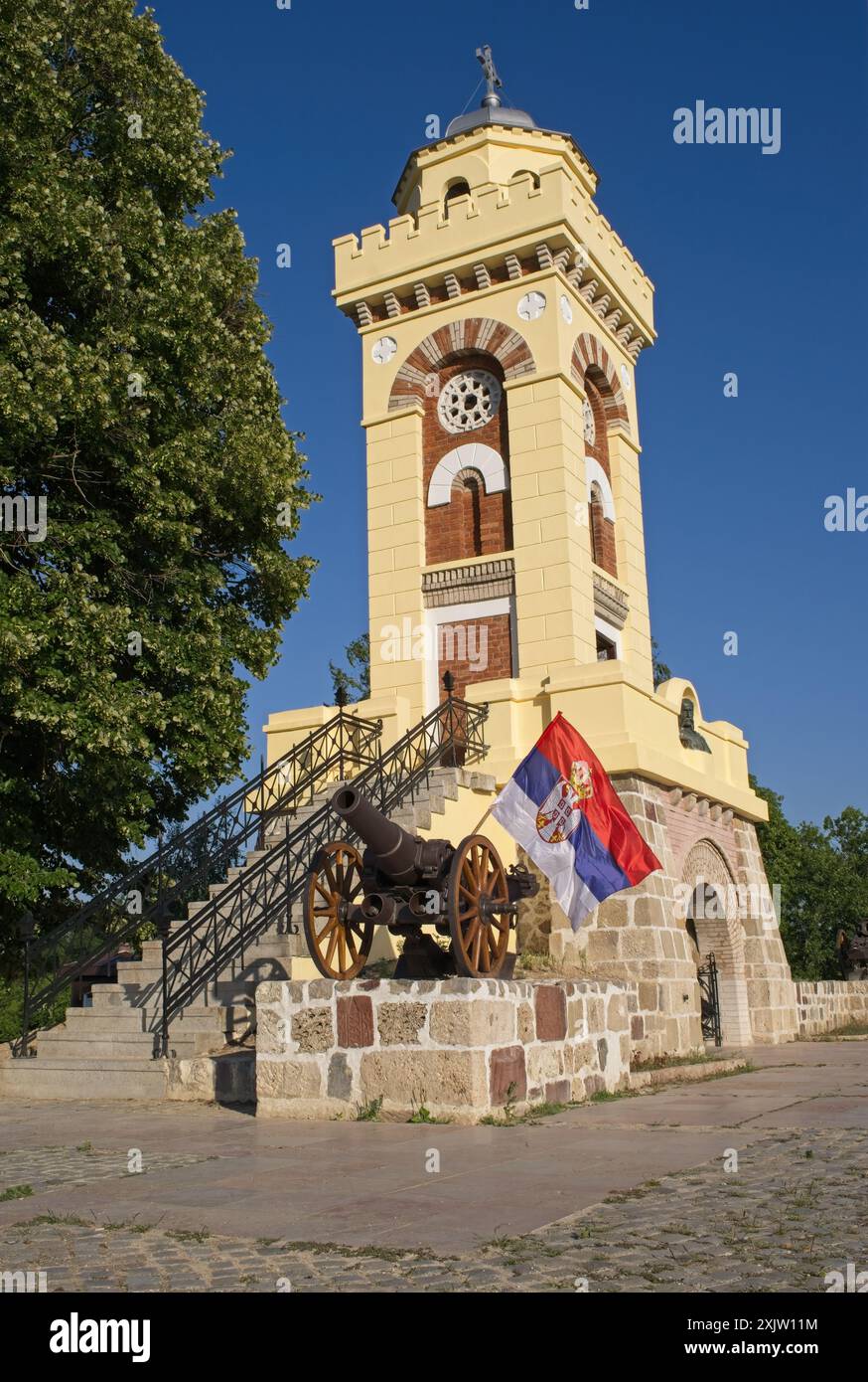 Kamenica, Serbia - Jul 9, 2024: Cegar is a place in Serbia where the ...