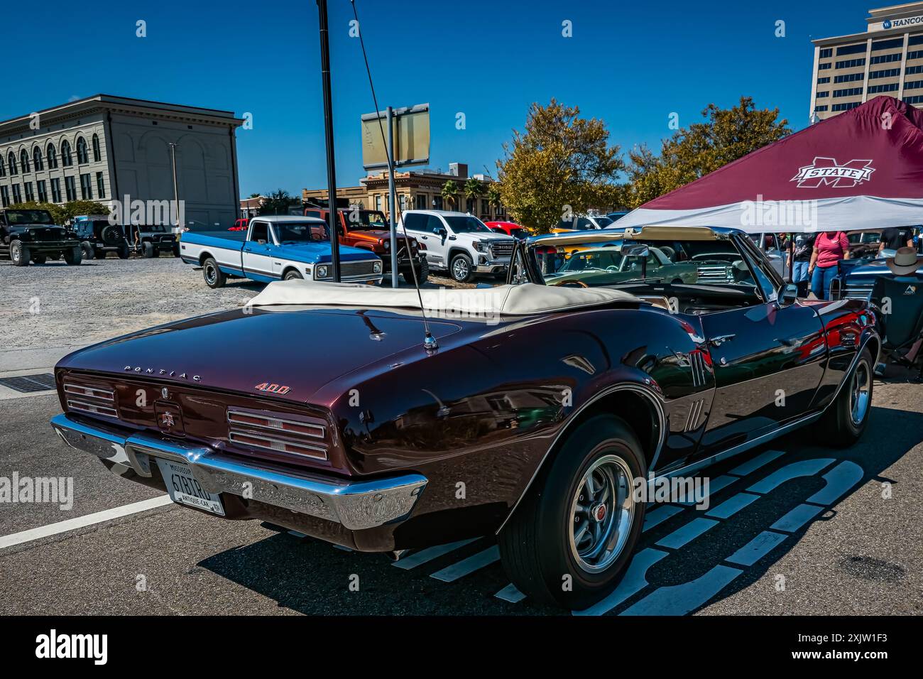 Gulfport, MS - October 01, 2023: High perspective rear corner view of a ...