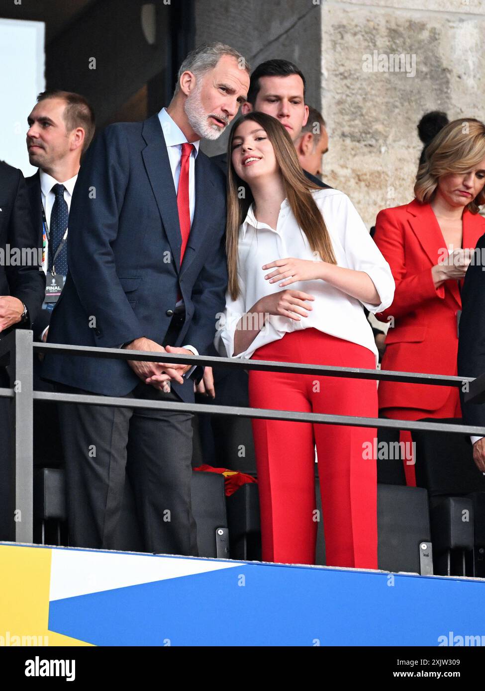 Fussball, Europameisterschaft, EURO 2024, Finale, Olympiastadion Berlin ...
