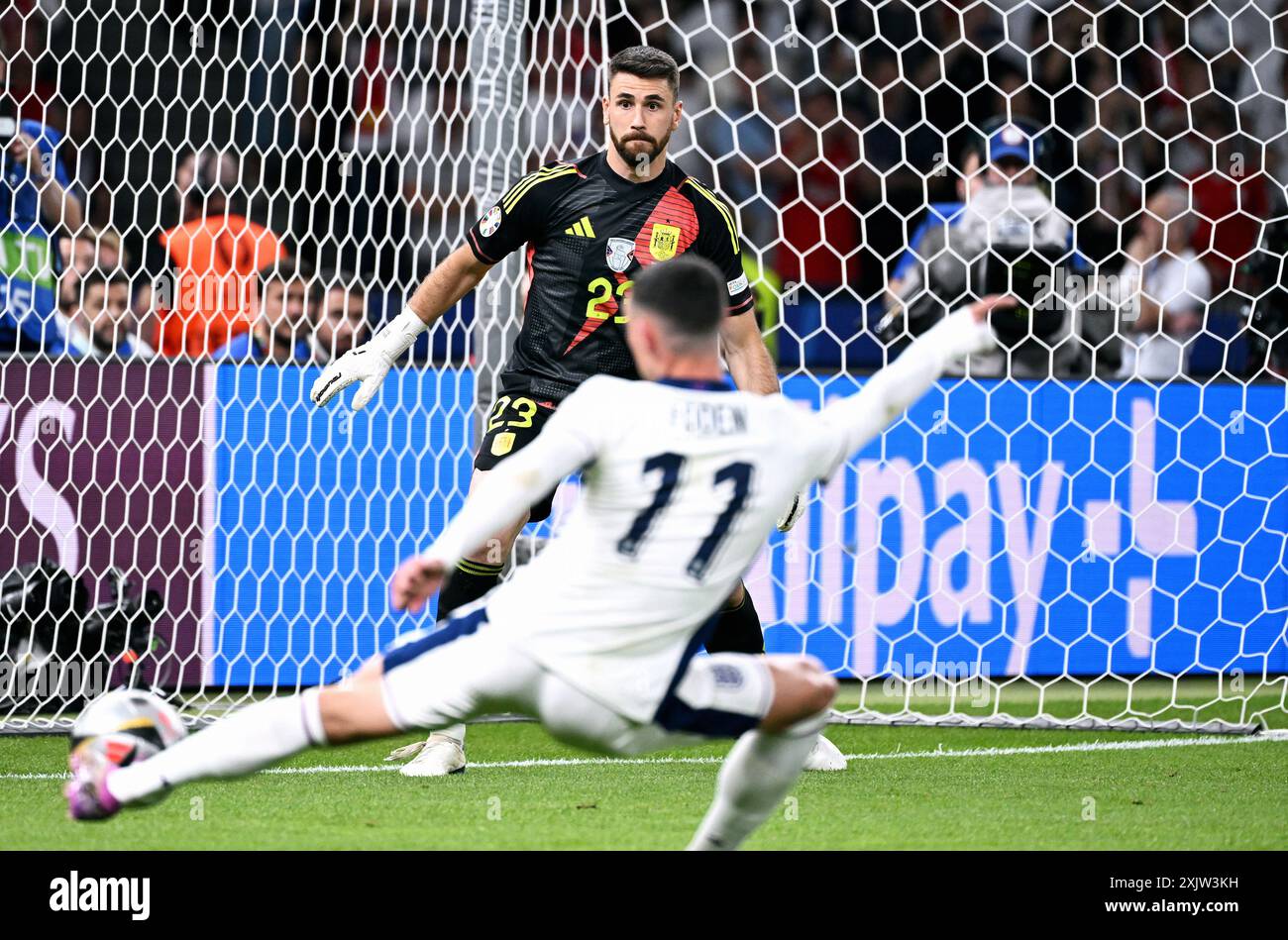 Fussball, Europameisterschaft, EURO 2024, Finale, Olympiastadion Berlin ...