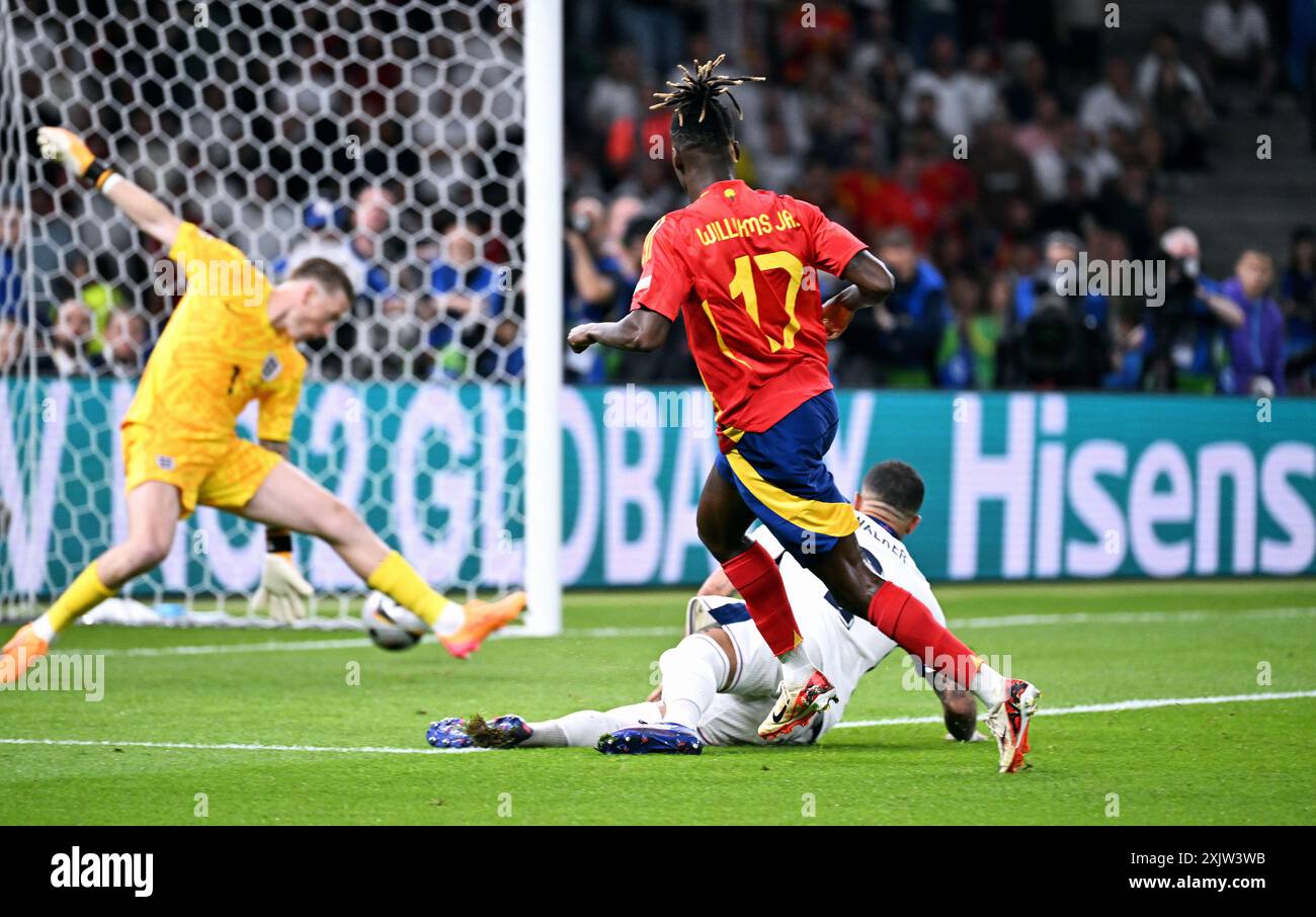 Fussball, Europameisterschaft, EURO 2024, Finale, Olympiastadion Berlin ...