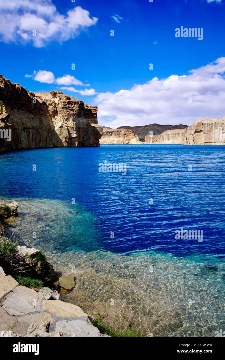 Band-e Amir National Park, in Bamiyan Province central Afghanistan, is ...