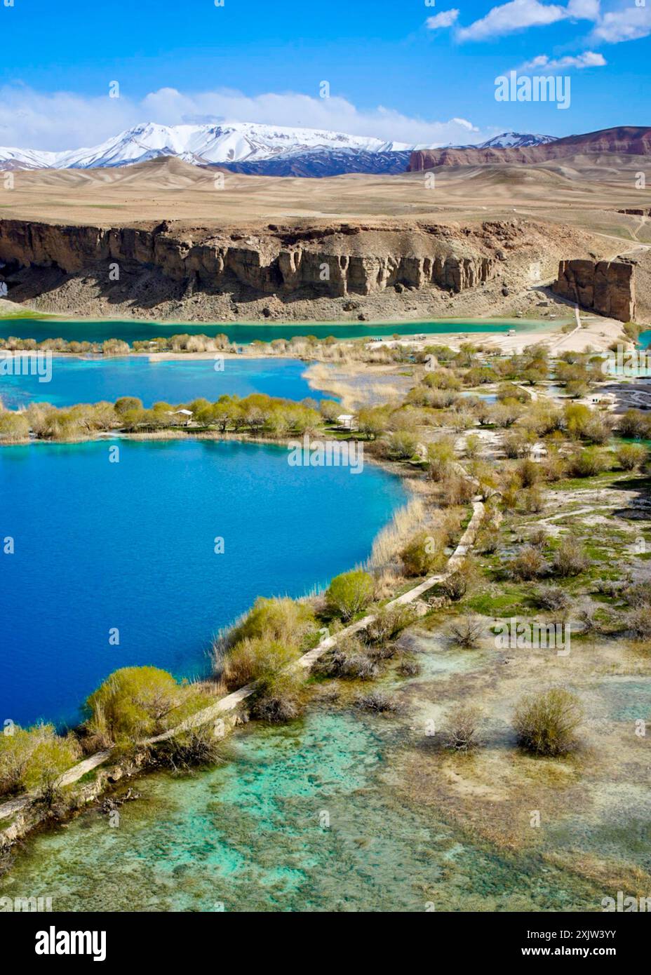 Band-e Amir National Park, in Bamiyan Province central Afghanistan, is ...