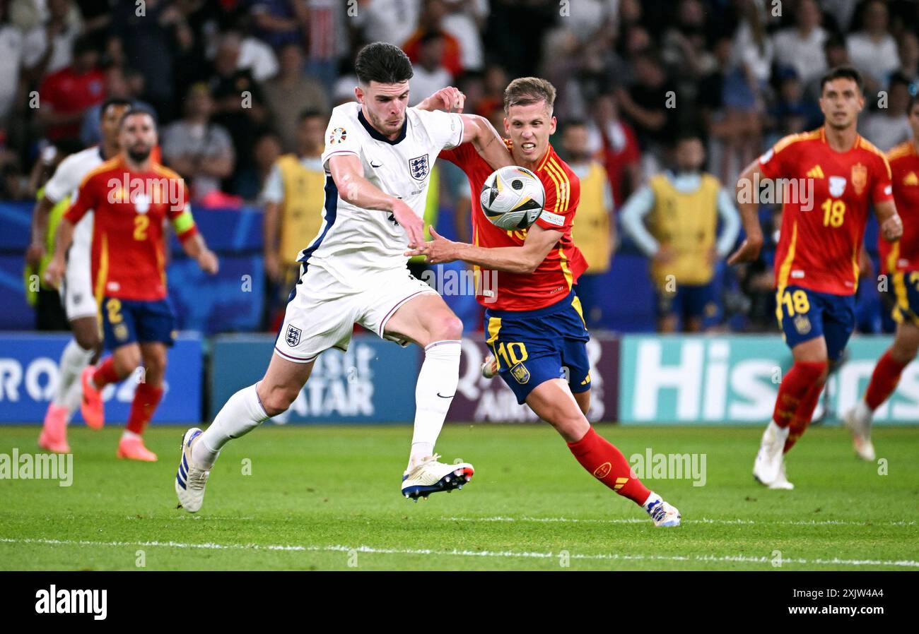 Fussball, Europameisterschaft, EURO 2024, Finale, Olympiastadion Berlin ...