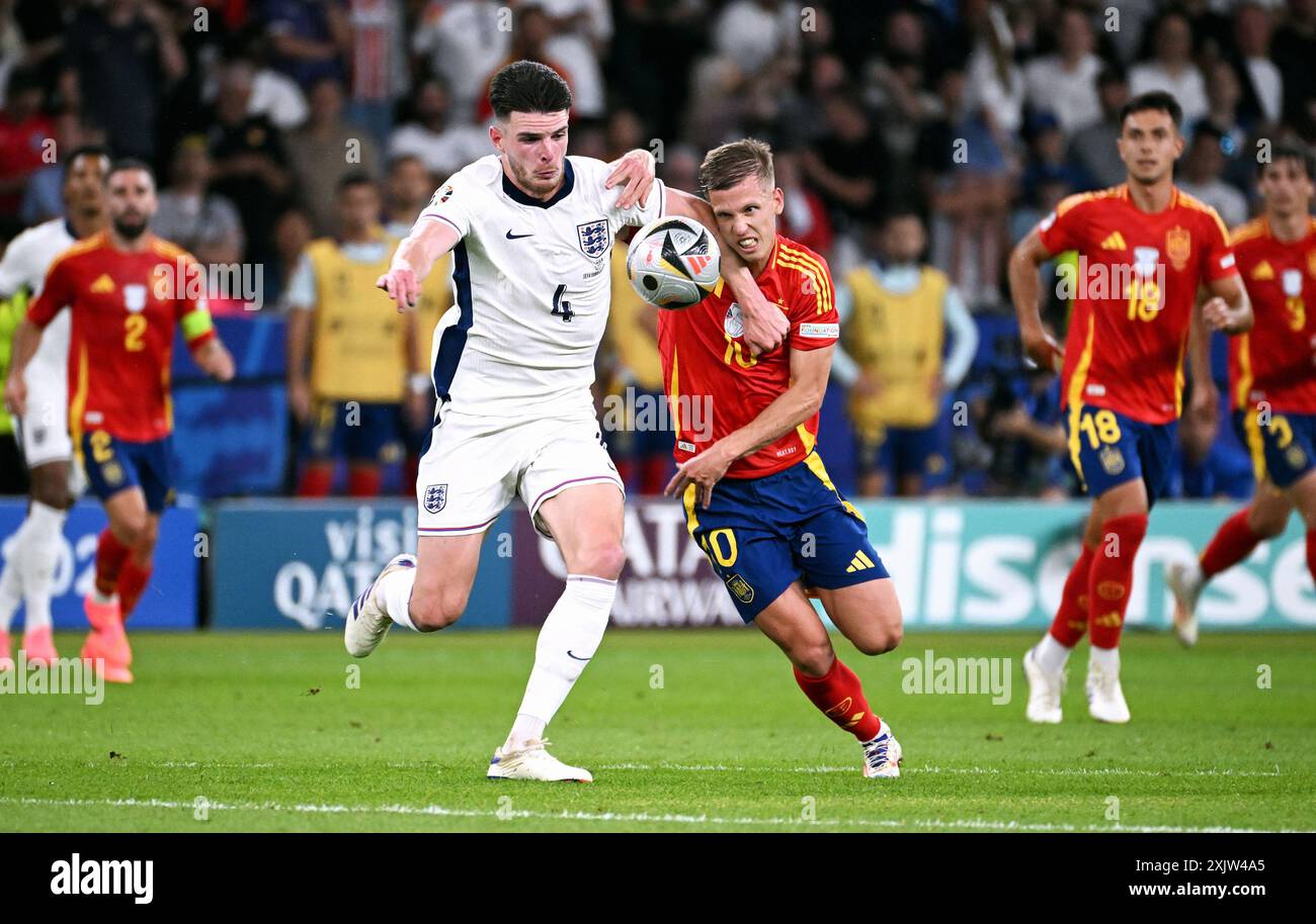Fussball, Europameisterschaft, EURO 2024, Finale, Olympiastadion Berlin ...