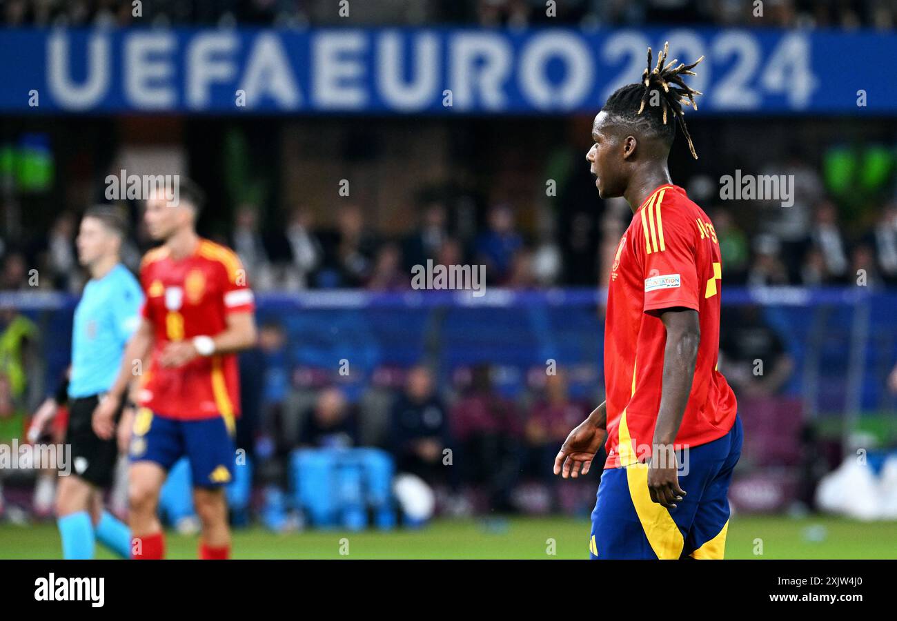 Fussball, Europameisterschaft, EURO 2024, Finale, Olympiastadion Berlin ...