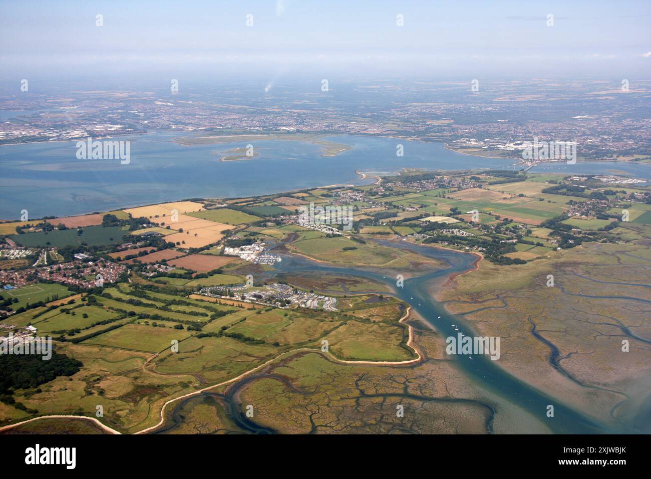 Hayling island aerial hi-res stock photography and images - Alamy