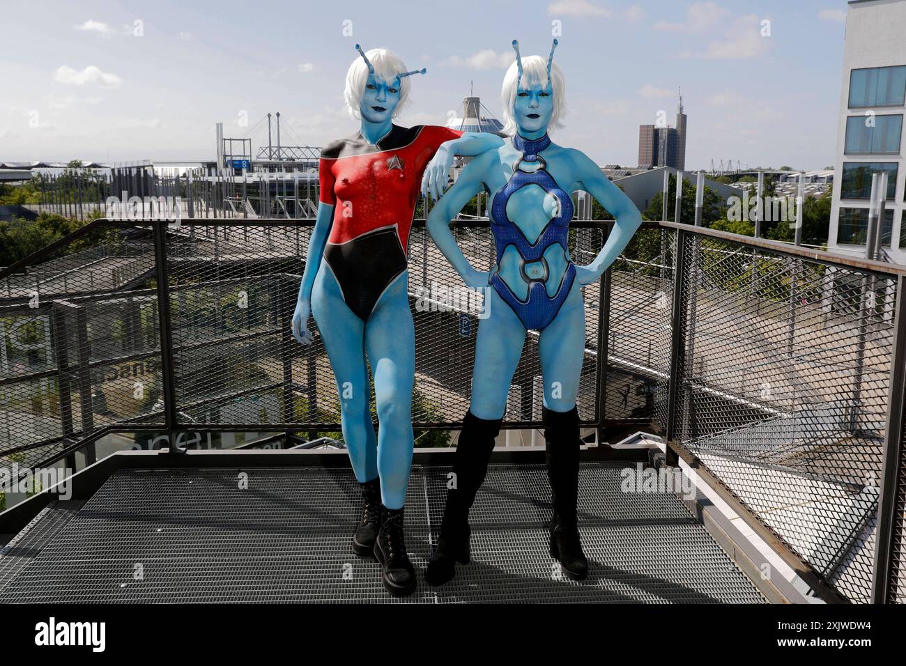 GEEK ART - Bodypainting and Transformaking: Star Trek Photoshooting mit ...