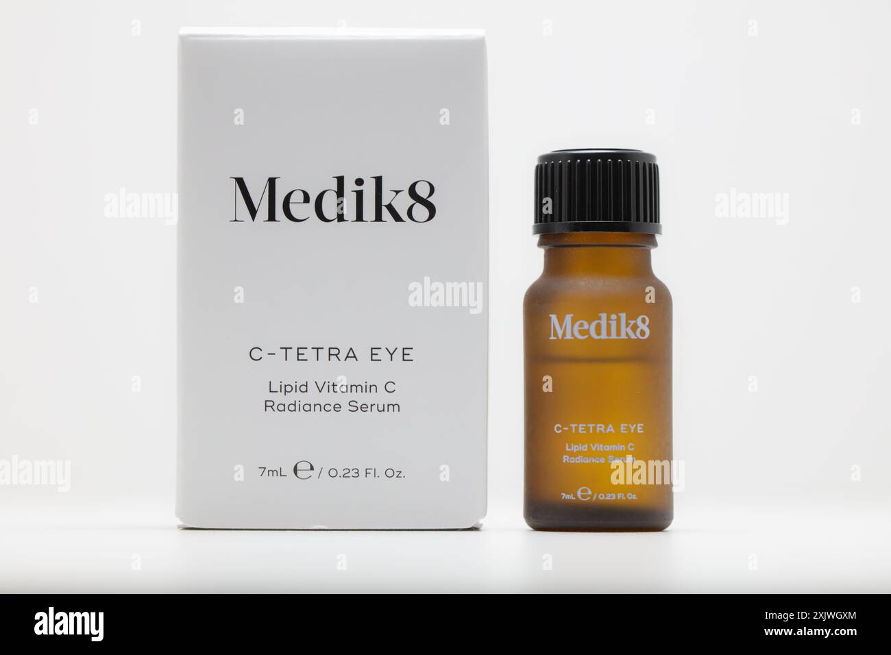 Lviv, Ukraine - July 15, 2024: Medik8 C-Tetra Eye Lipid Vitamin C ...