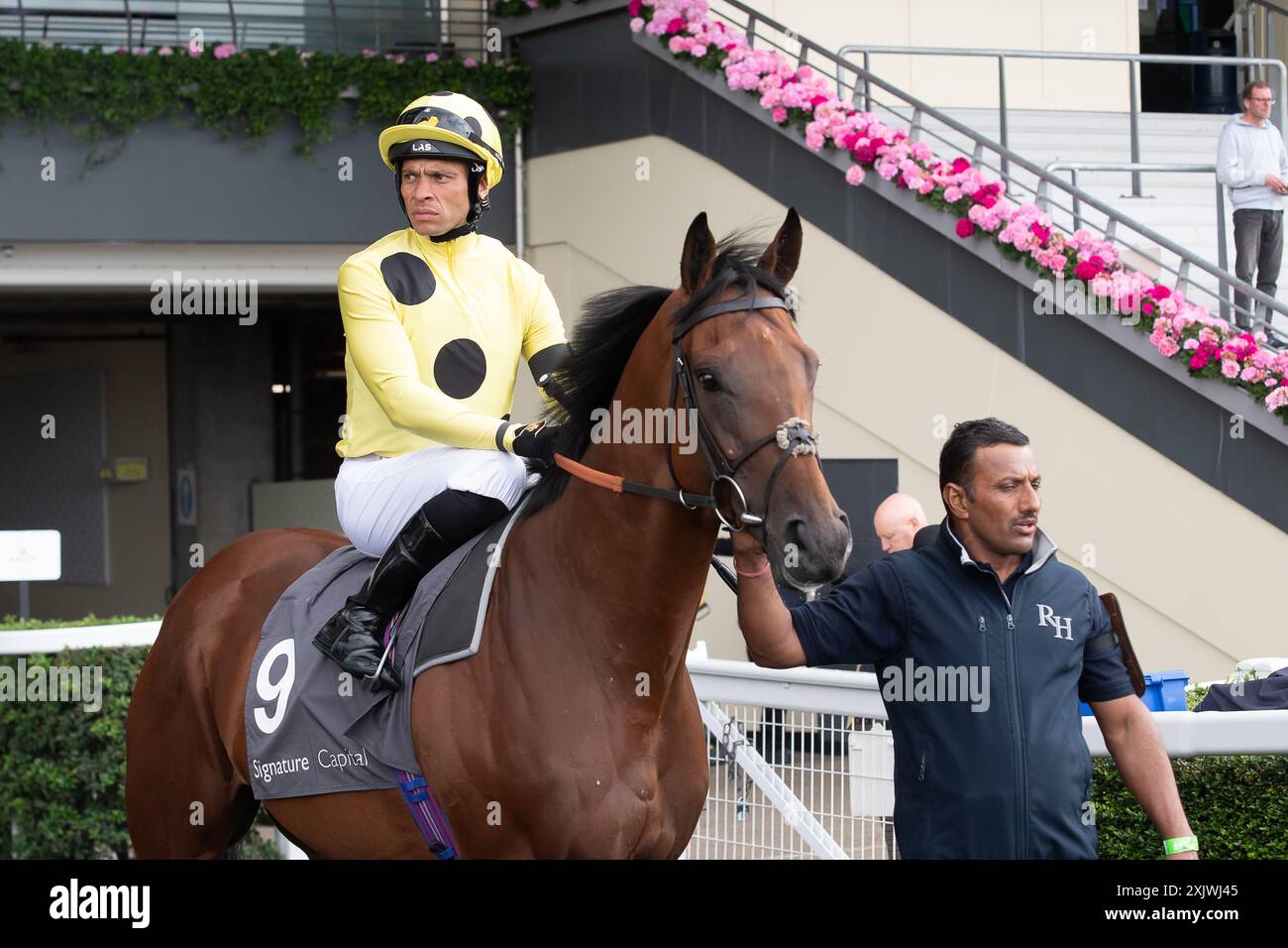 Ascot, Berkshire, UK. 12th July. 2024. Horse Specialisation ridden by ...