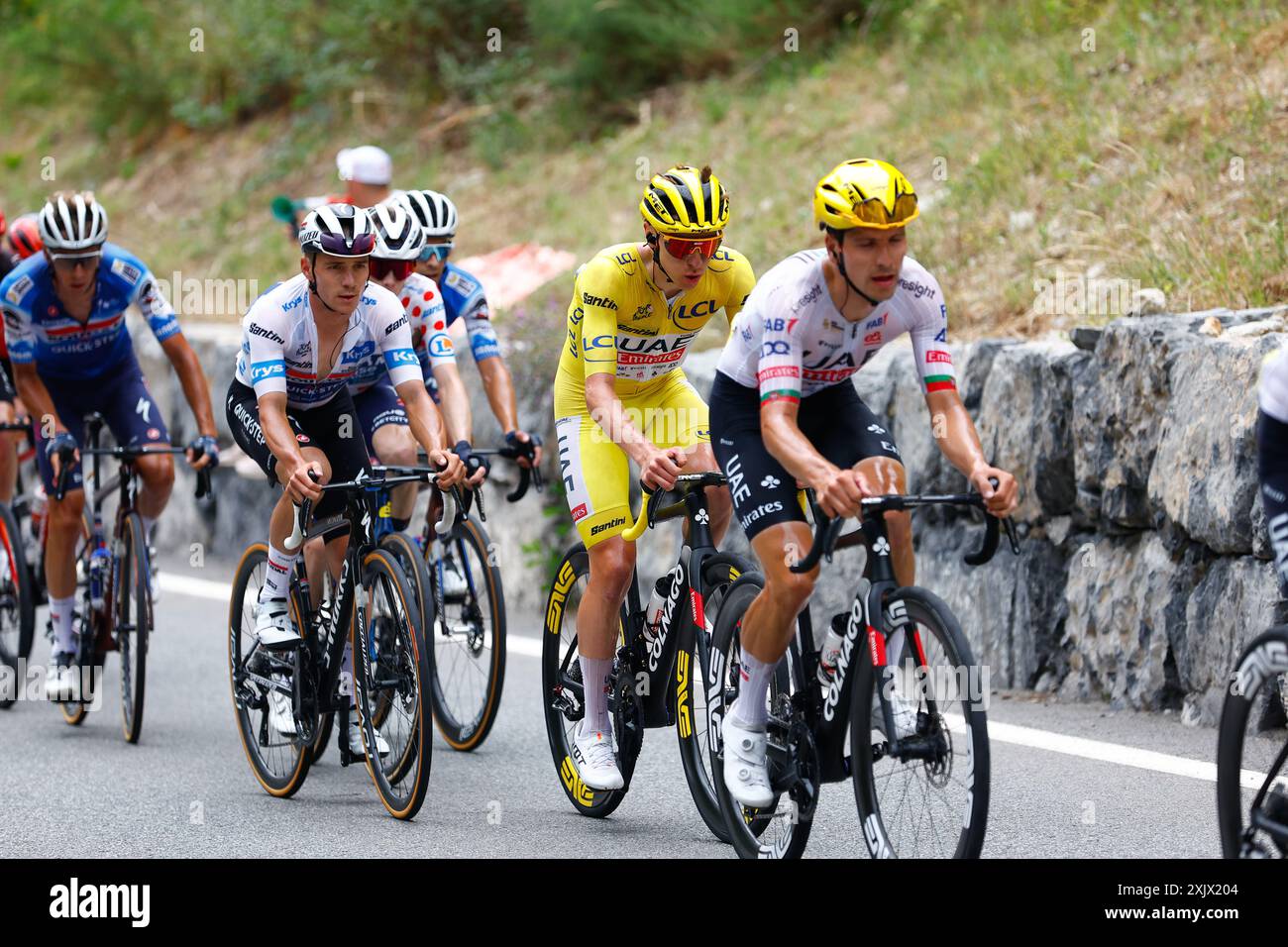 Tour de France 2024 - 111th Edition - 19th stage Embrun - Isola 2000 ...