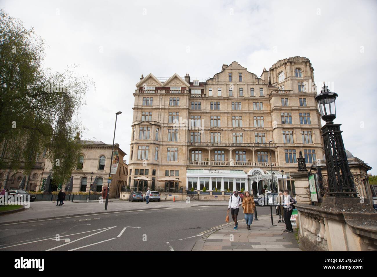 The Architect pub and restaurant on Grand Parade in Bath in the United ...
