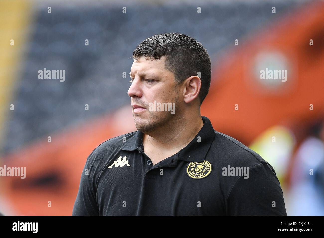 Hull, England - 20th July 2024 - Matt Peet Head Coach of Wigan Warriors ...