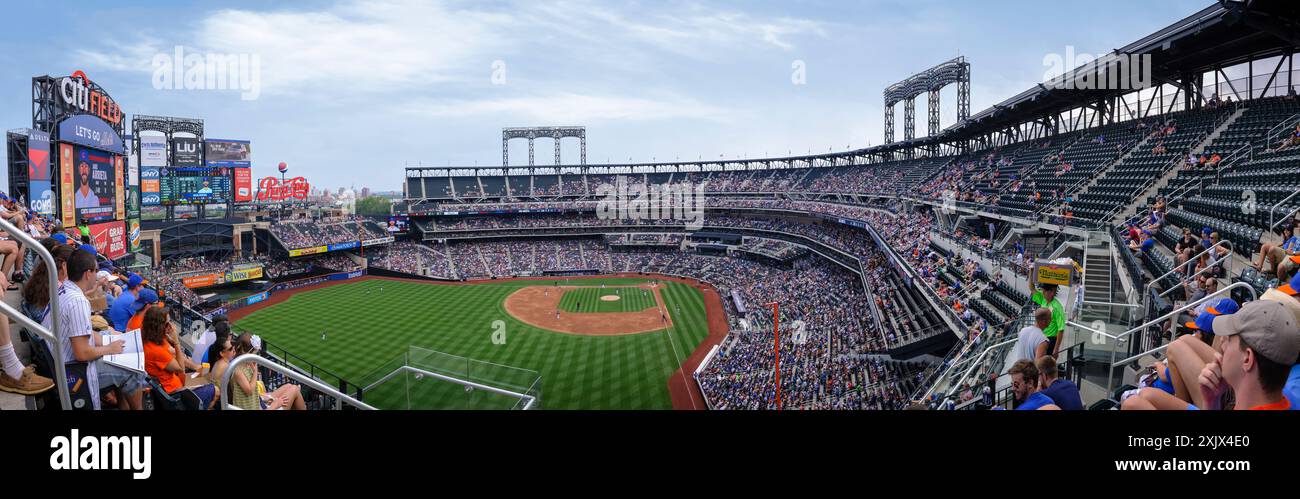 Citi Field, Queens, New York, USA - Citi Field is the home of the New ...