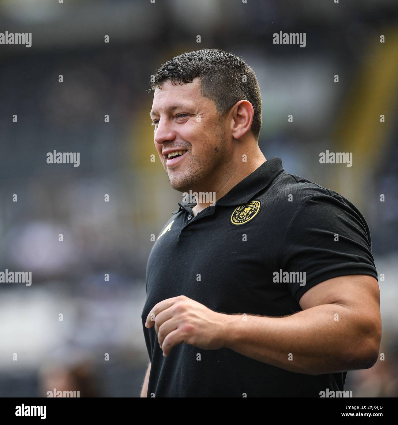 Hull, England - 20th July 2024 - Matt Peet Head Coach of Wigan Warriors ...