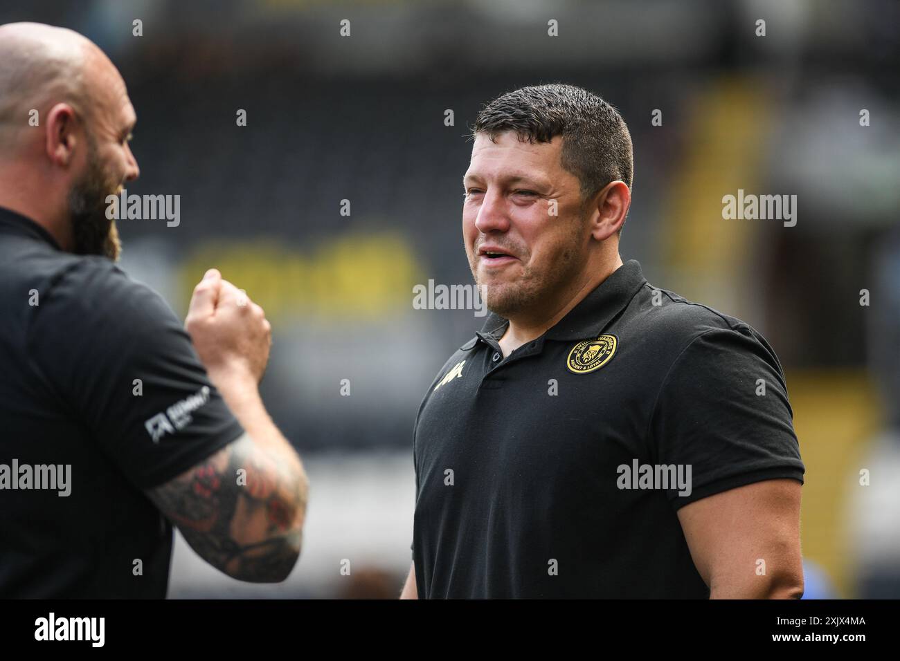 Hull, England - 20th July 2024 - Matt Peet Head Coach of Wigan Warriors ...