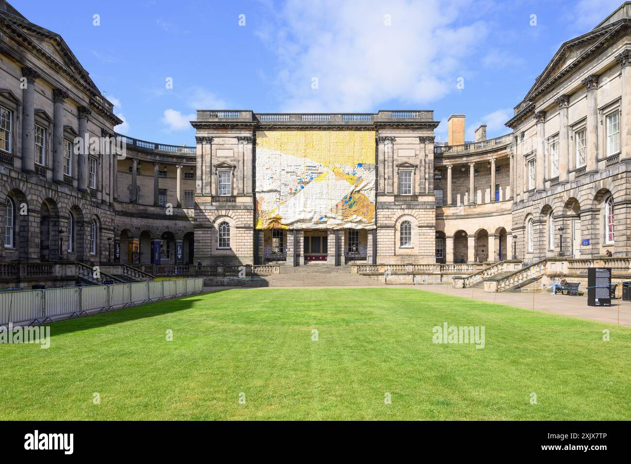 Edinburgh, Scotland, UK - Old College, Edinburgh University with ...