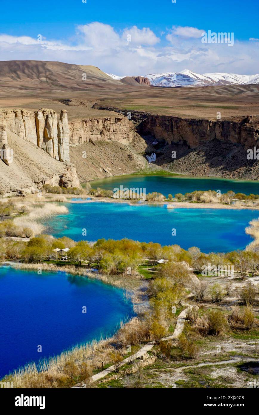 Band-e Amir National Park, in Bamiyan Province central Afghanistan, is ...