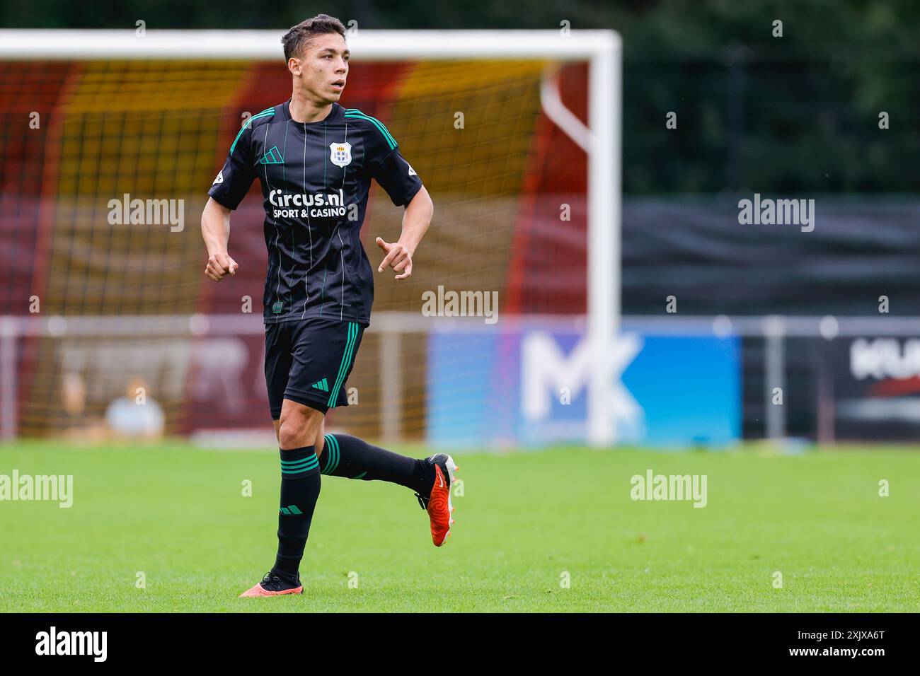Garderen, Netherlands. 19th July, 2024. Filip Krastev of PEC Zwolle ...
