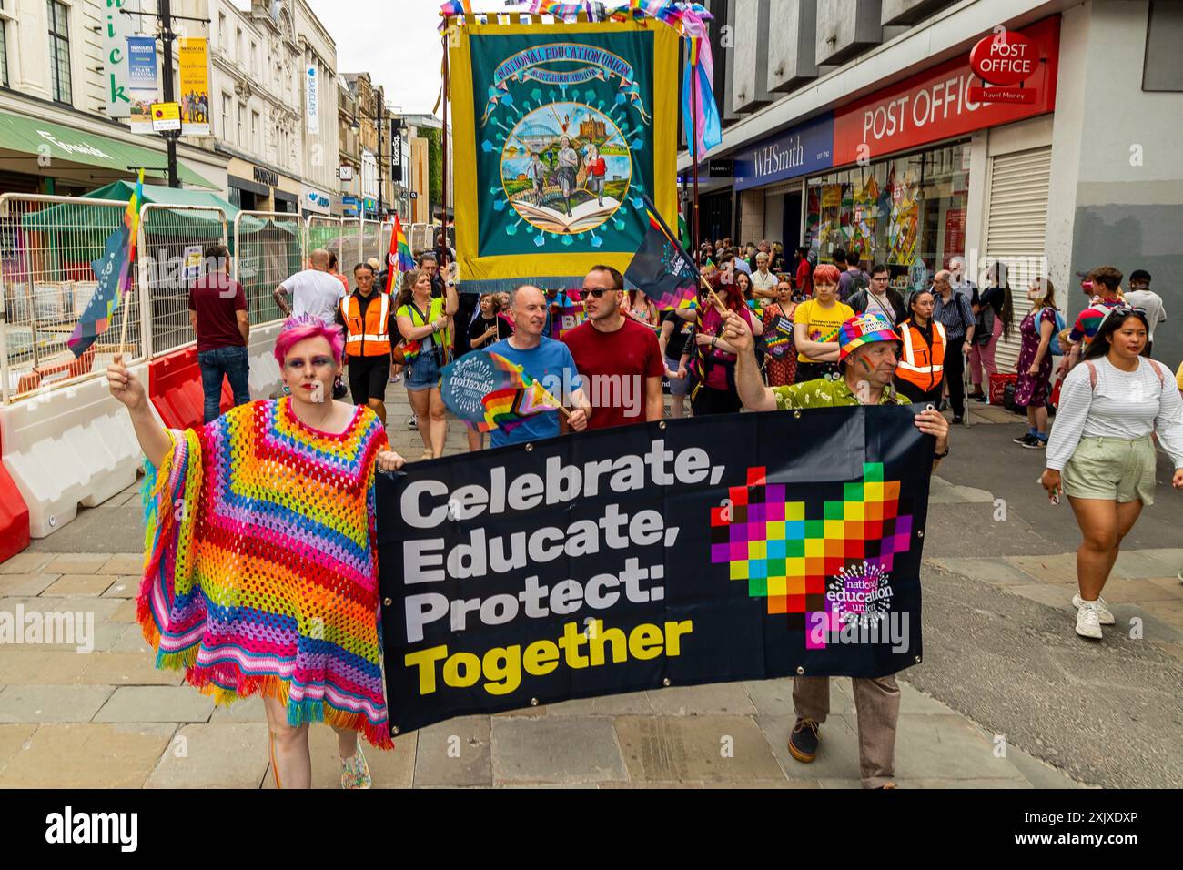 Newcastle Upon Tyne, UK. 20th July, 2024. Northern Pride 2024. The ...
