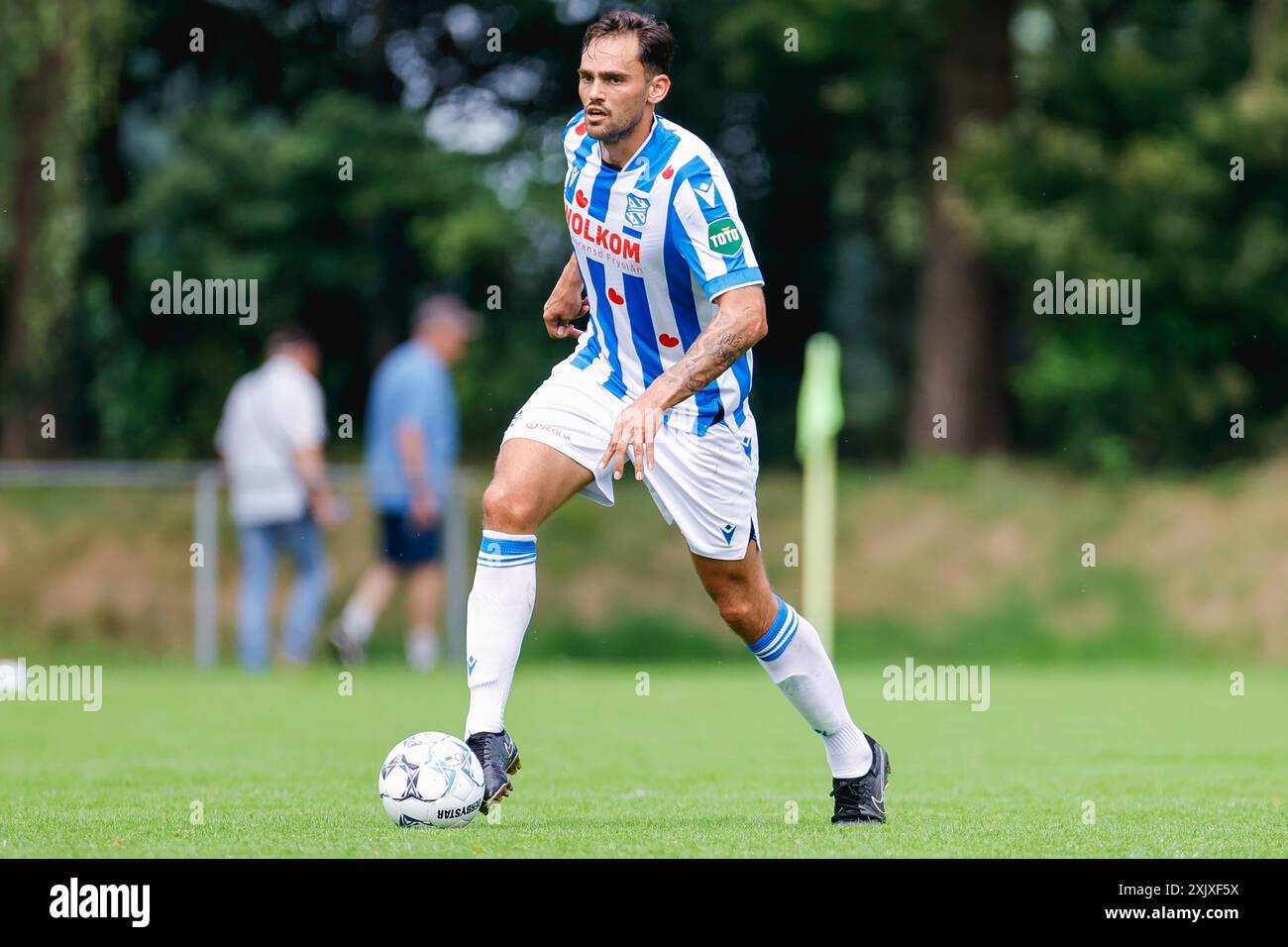 Garderen, Netherlands. 19th July, 2024. Sam Kersten of SC Heerenveen ...