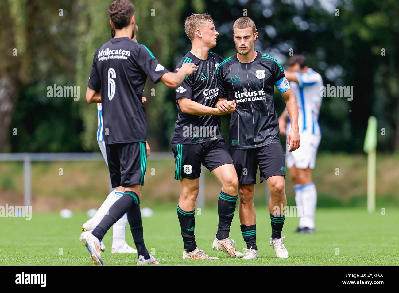 Garderen, Netherlands. 19th July, 2024. Nick Fichtinger of PEC Zwolle ...