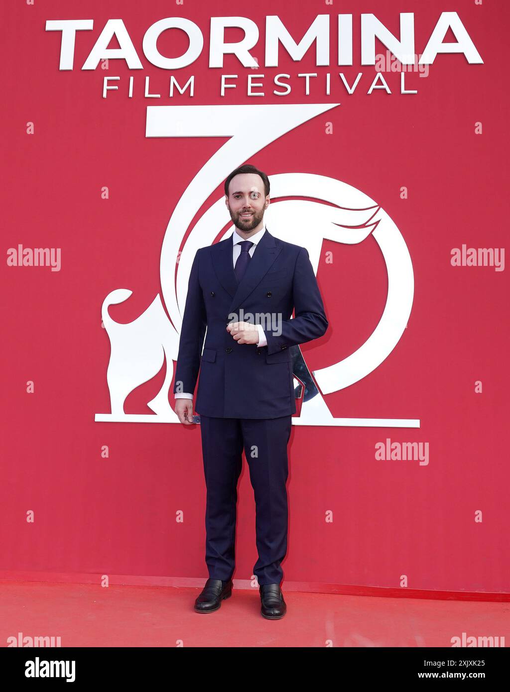 Taormina, Italy. 19th July, 2024. Marco Fallanca is attending the 70th ...