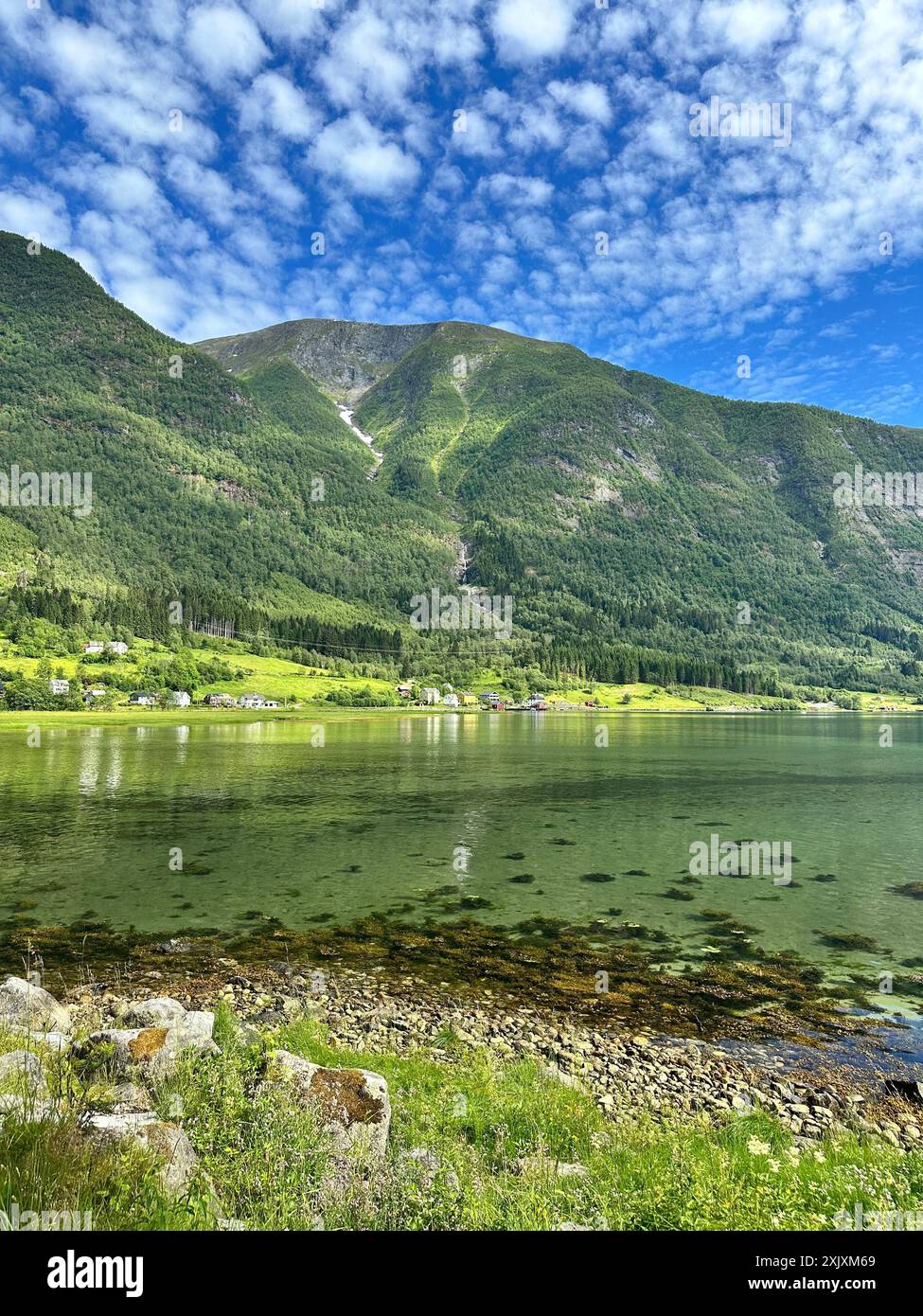 Reflected Serenity: The enchanting beauty of crystal clear water in a ...