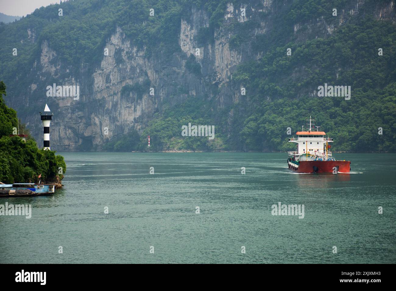 Chinese people drive sail fuel tanker ships or oil tankers delivery ...