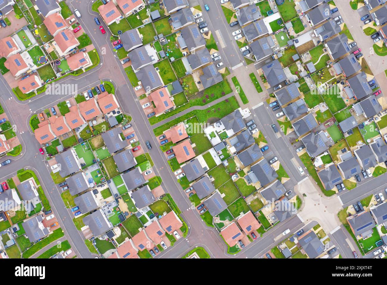 New housing development at Dargavel in Bishopton Stock Photo - Alamy