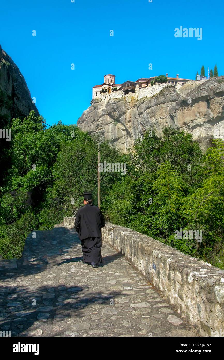Panoramic view holy trinity monastery hi-res stock photography and ...