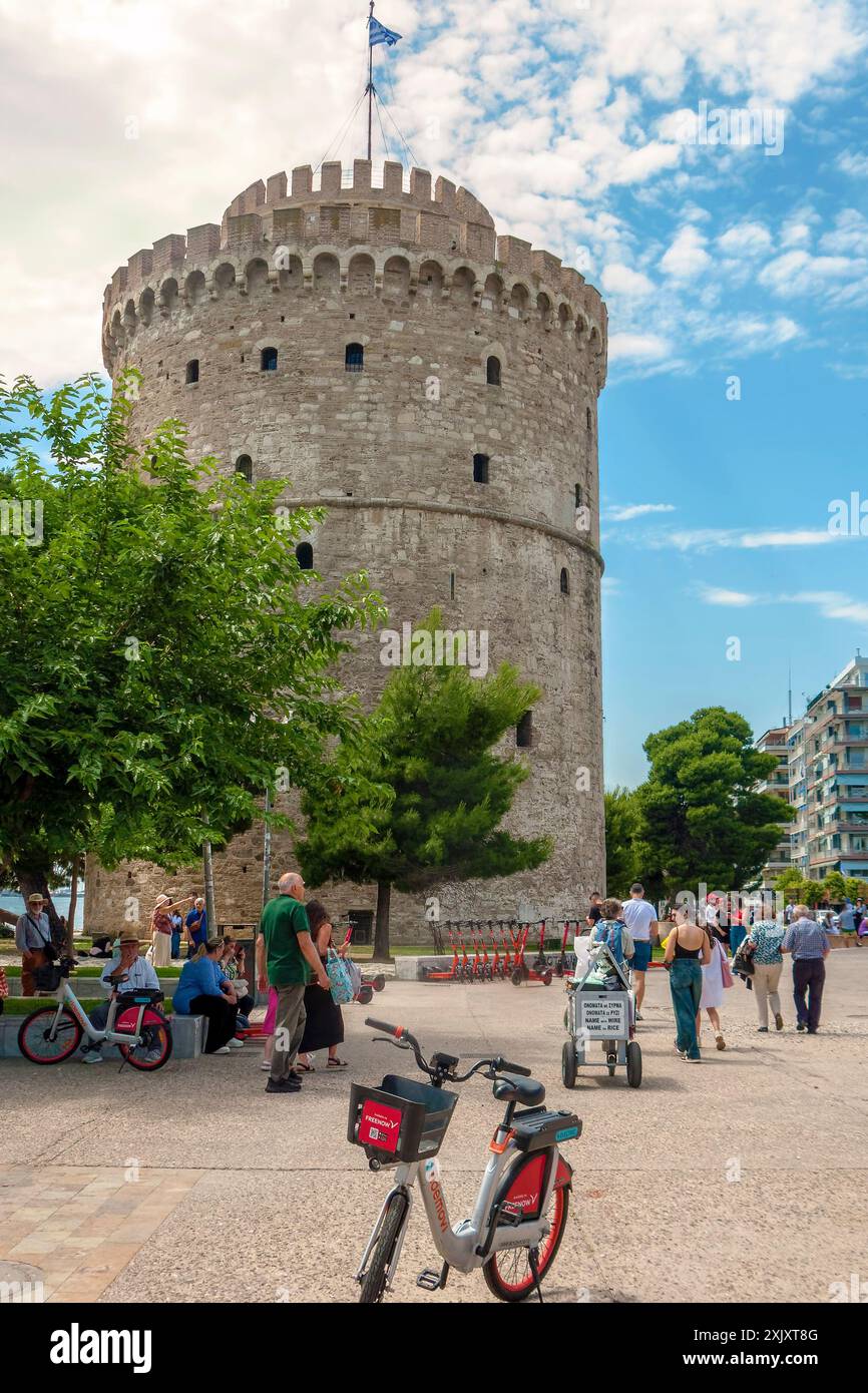 The White Tower Thessaloniki Greece Stock Photo - Alamy